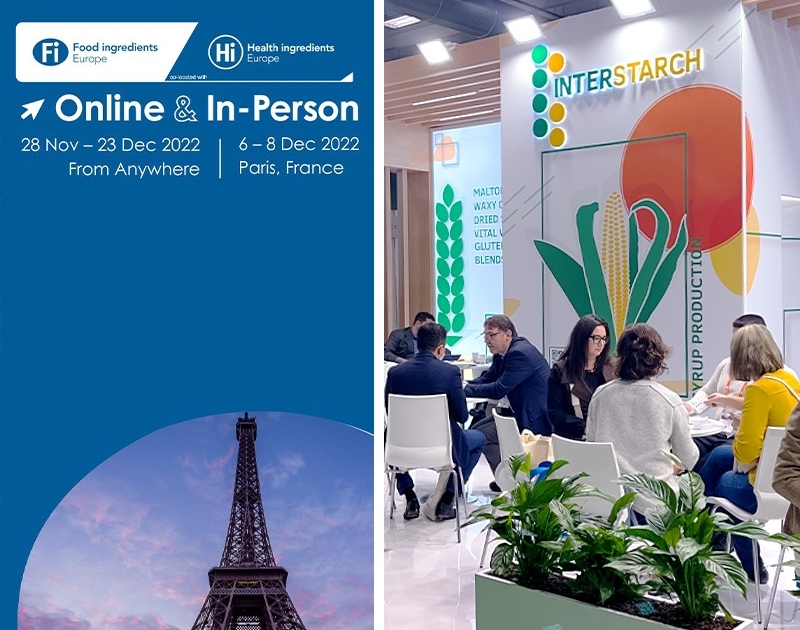 Interstarch. Презентація INTERSTARCH на виставці FOOD INGREDIENTS EUROPE 2022